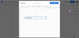 How To Rotate Text And Images In Google Docs