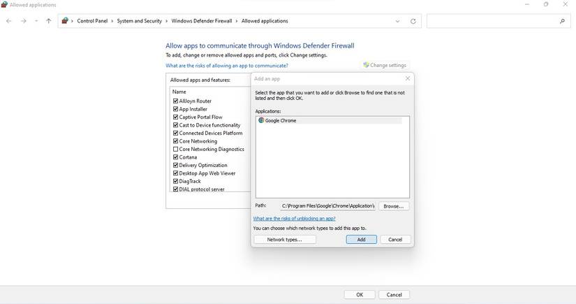 How to Fix the "Allow Chrome to Access the Network in Your Firewall or ...