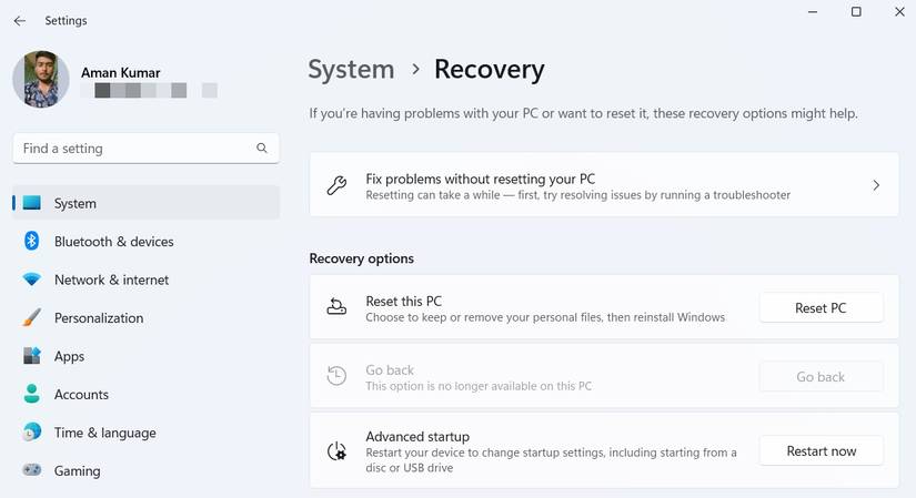 What's the Difference Between Windows Reset and System Restore in Windows?