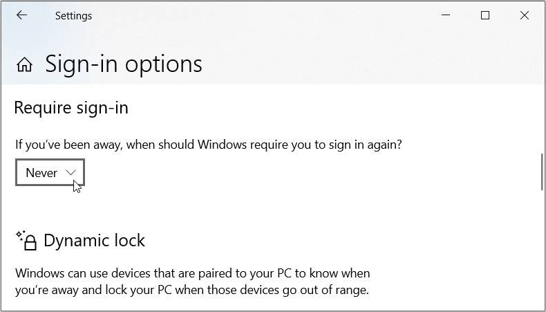 5 Ways to Disable the Password Option When Resuming Windows From Sleep