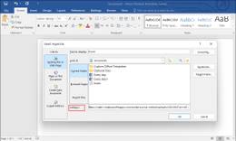 How To Insert A Hyperlink In Microsoft Word