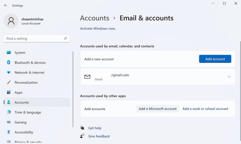 How to Add Multiple Email Accounts on Windows