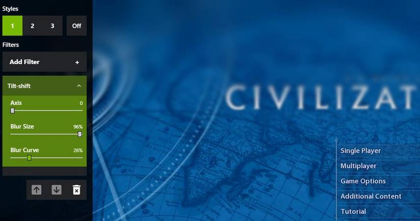 How to Apply Filters In Windows 11/10 Games With GeForce Experience