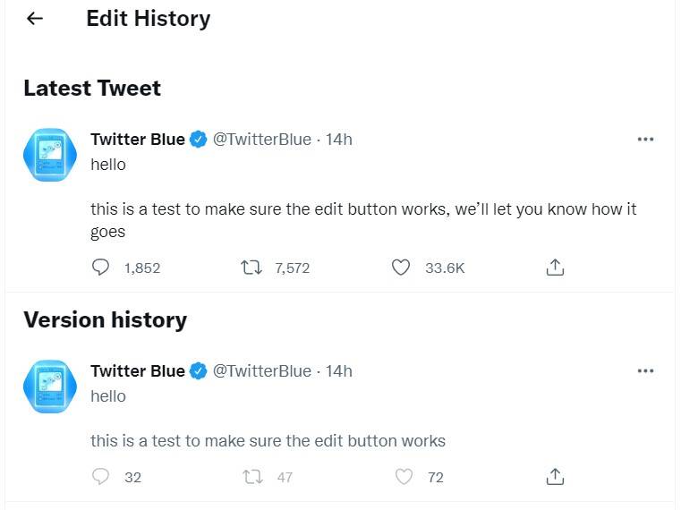 Twitter's First Edited Tweet Is Now Live