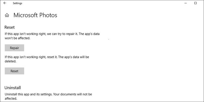 How to Repair Apps and Programs in Windows 10 & 11