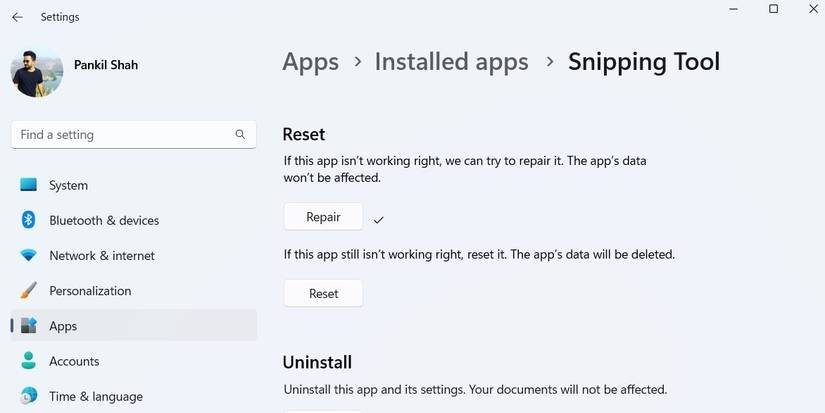 How to Repair Apps and Programs in Windows 10 & 11
