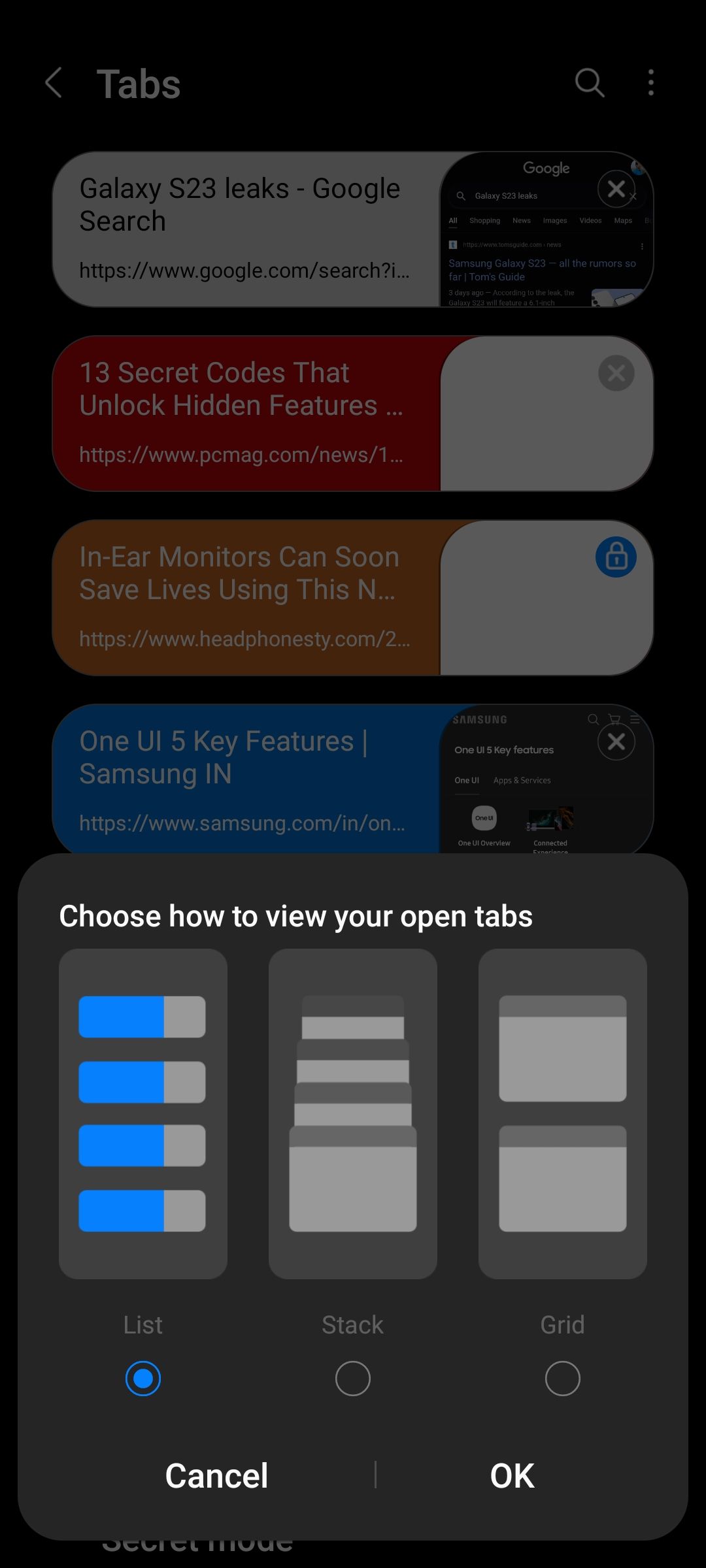 How to Manage and Organize Your Tabs in Samsung Internet Browser