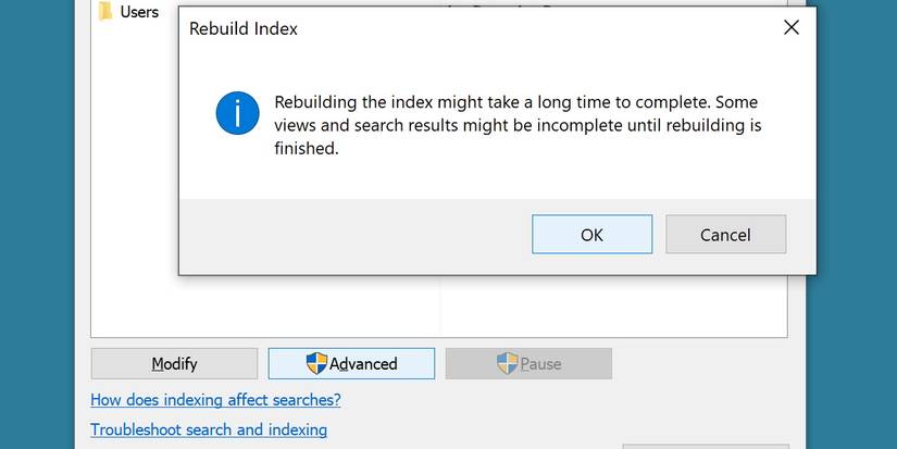 How to Rebuild the Search Index in Windows 11