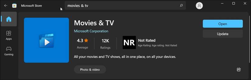 How to Troubleshoot the 0xC00D3E8C Error for Movies & TV on Windows 11