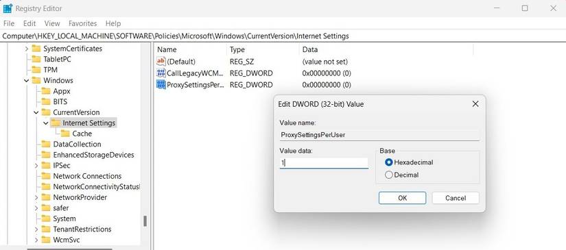 How to Turn Off or Disable the Proxy Settings on Windows 11