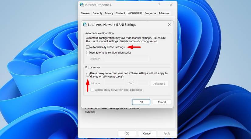 How to Turn Off or Disable the Proxy Settings on Windows 11