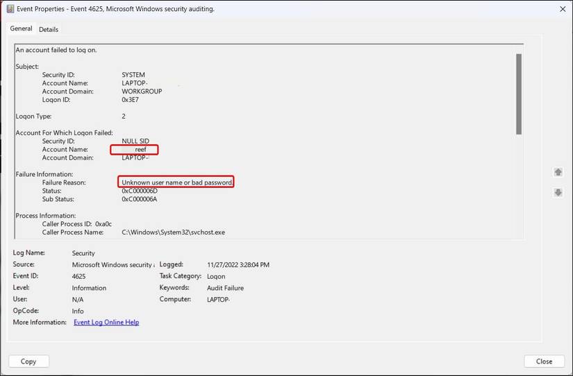 How to Check Successful or Failed Login Attempts on Your Windows Computer