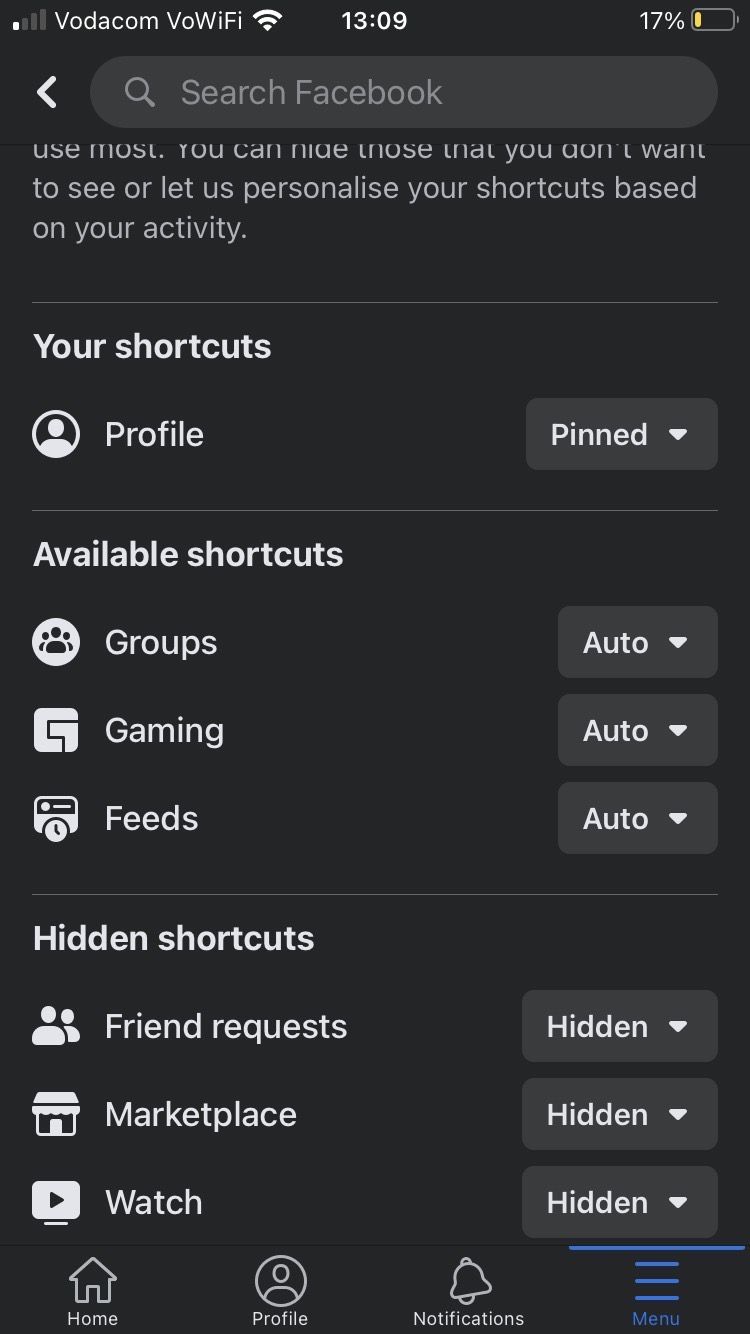 How to Add and Remove Shortcuts on Facebook