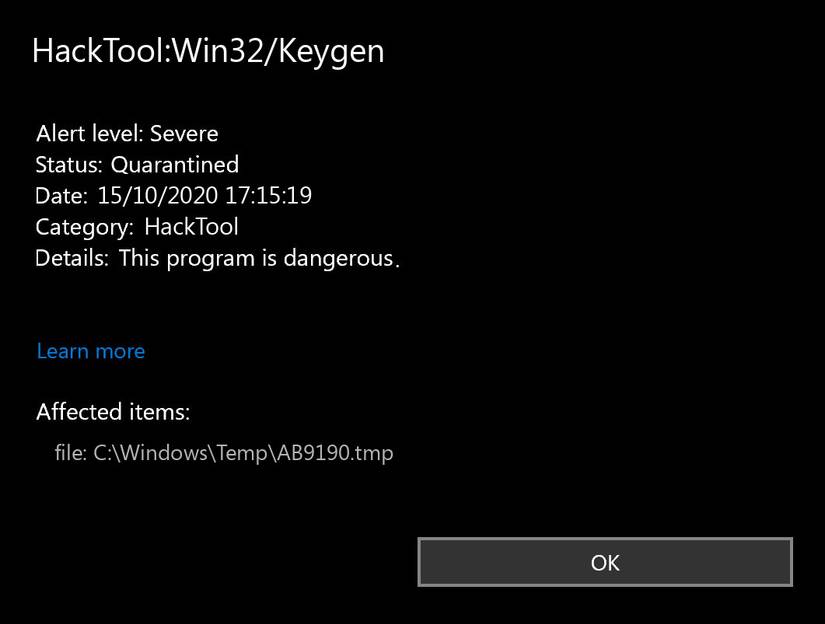 What Is the HackTool:Win32/Keygen Malware? How to Remove It on Windows