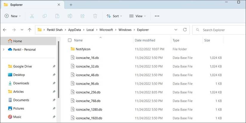 How to Rebuild the Icon Cache in Windows