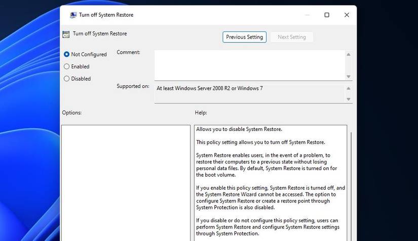 How to Fix the System Restore Error 0x81000203 in Windows 10 & 11
