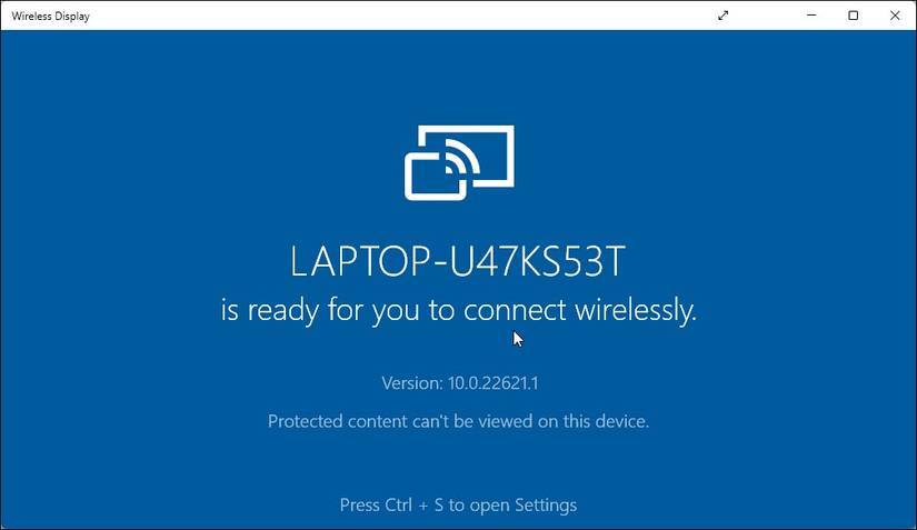 How to Install and Uninstall Wireless Display in Windows 11