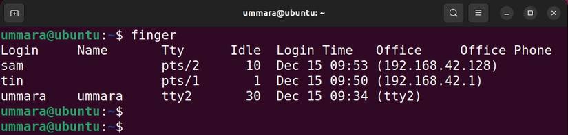 How to List Current Logged-In Users on Linux