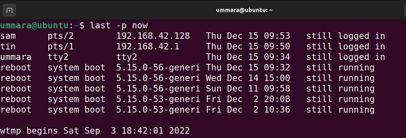 How to List Current Logged-In Users on Linux