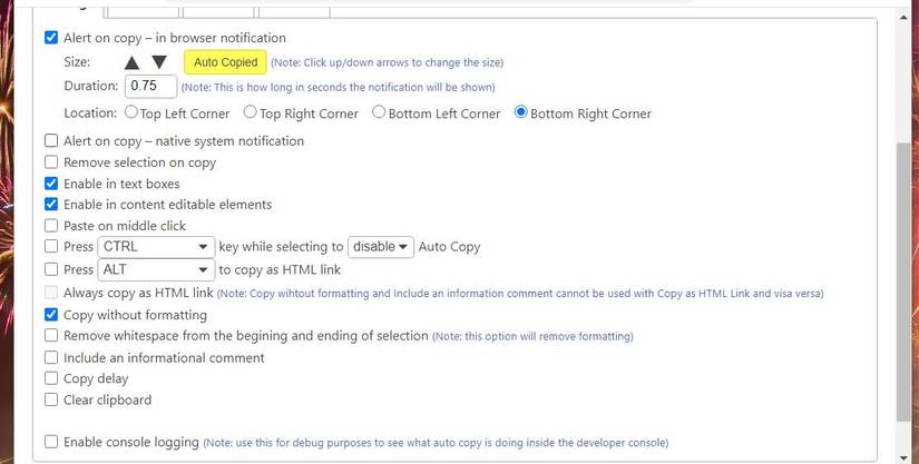 How to Automatically Copy Selected Text in Chrome, Edge, and Firefox