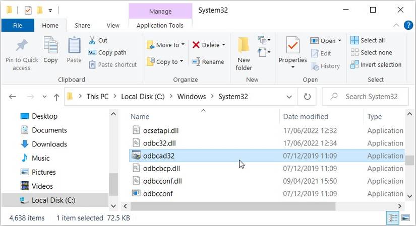 What Is the Windows ODBC Data Sources App, and How Do You Access It?