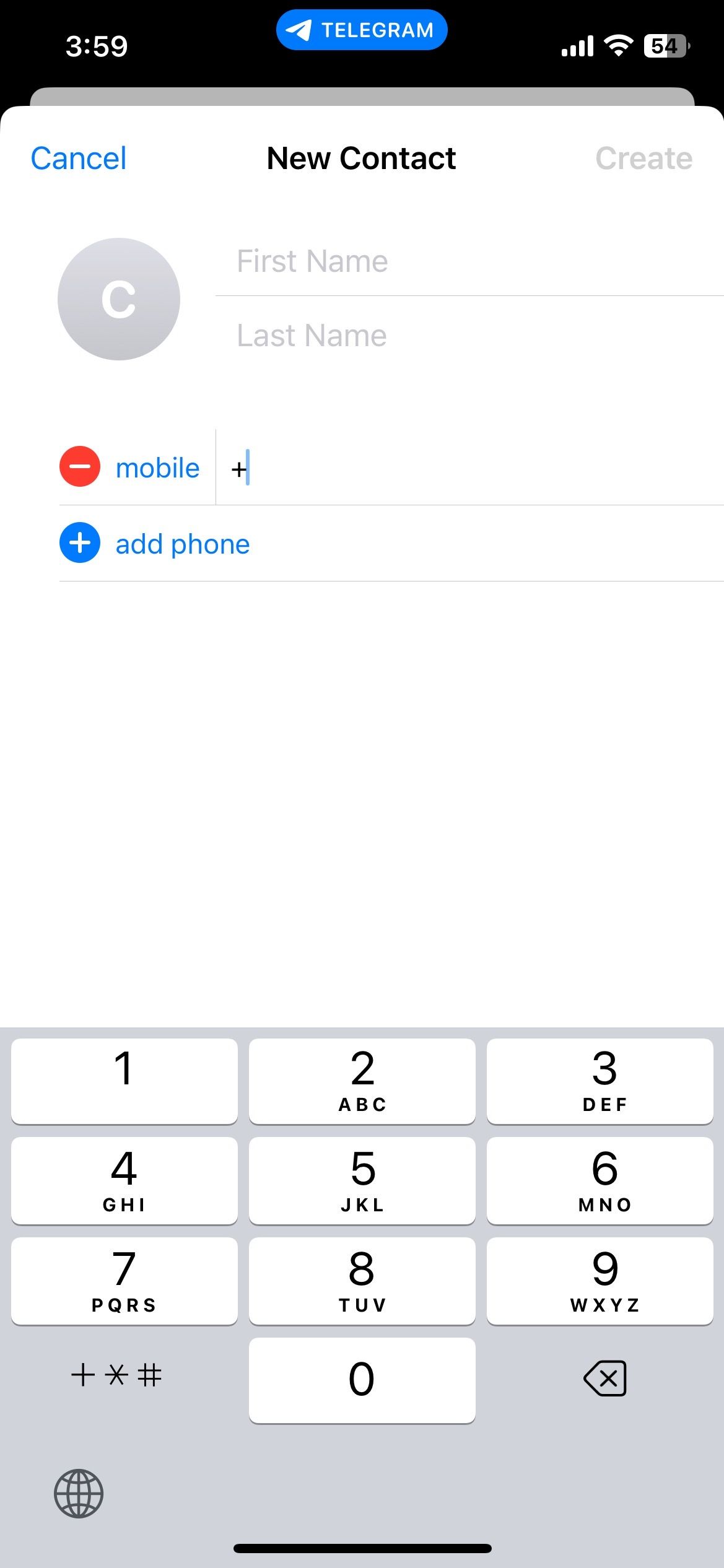 How to Add a New Contact on Telegram