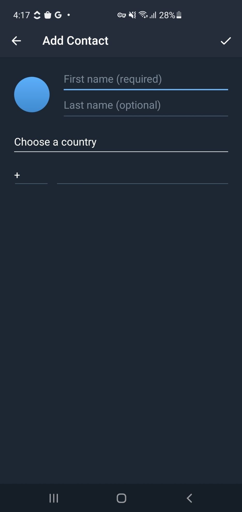 How to Add a New Contact on Telegram