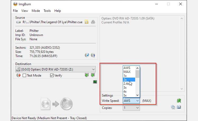 How to Turn Your mp3s Into Audio CDs With ImgBurn on Windows