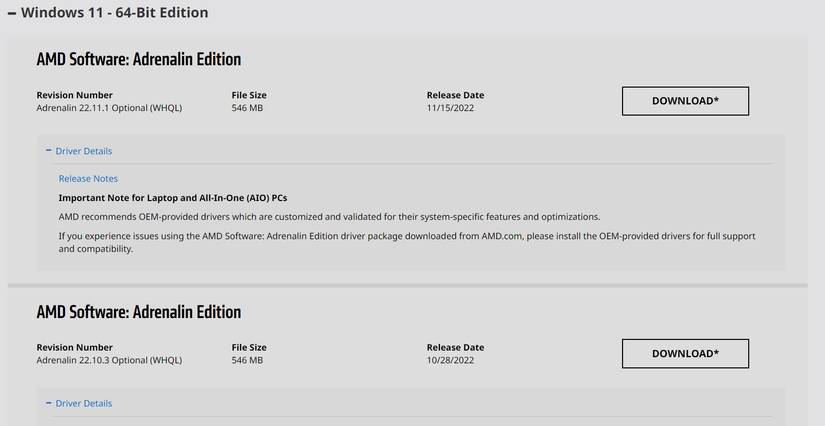 How to Update Your AMD Radeon Graphics Drivers on Windows 11