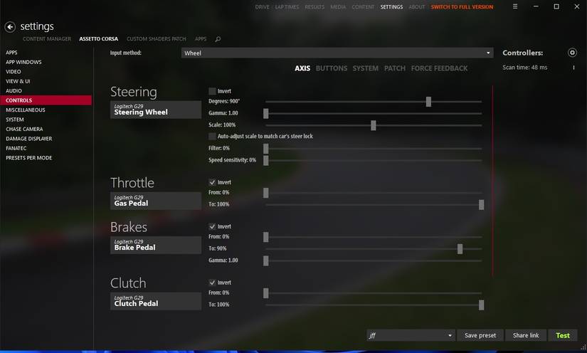 How to Set Up Your Steering Wheel for Assetto Corsa on PC