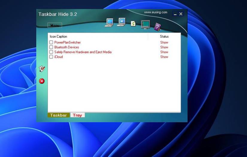 How to Hide Running Apps on the Windows 11 Taskbar