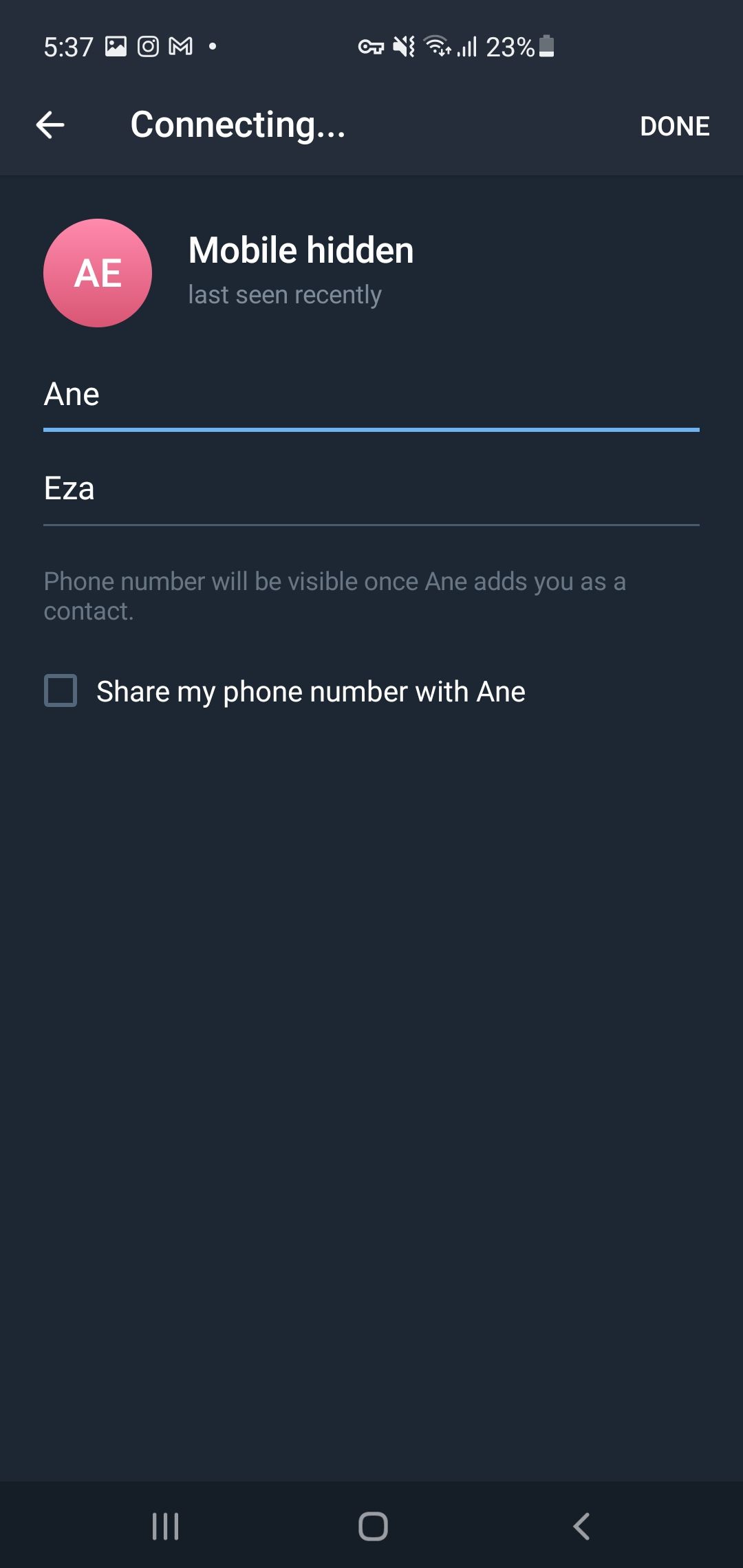 How to Add a New Contact on Telegram
