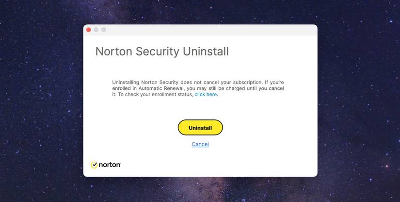 How to Uninstall Norton Security or Norton 360 From a Mac