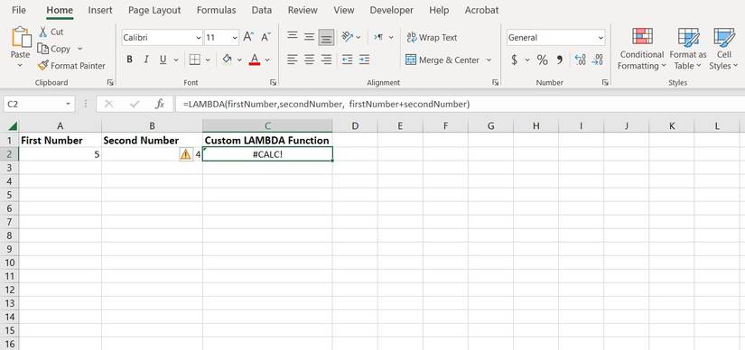 How to Use the LAMBDA Function in Excel