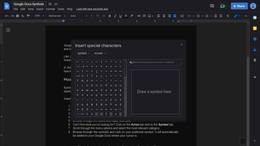 How To Find And Insert Symbols In Google Docs