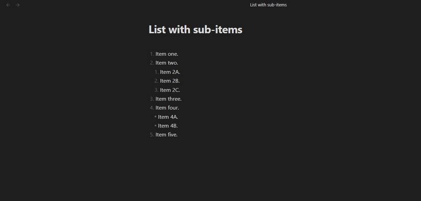 How to Create Lists in Obsidian