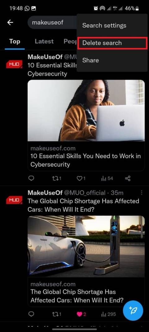 How to Clear Your Saved Searches on Twitter