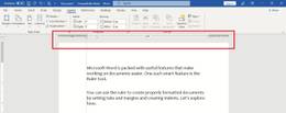 How To Use The Ruler In Microsoft Word