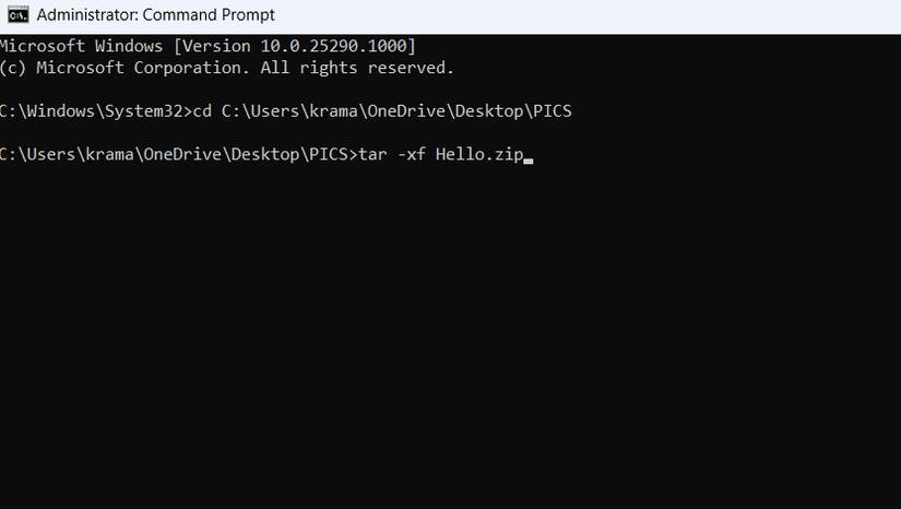 How To Zip Or Unzip Files Using The Command Prompt And Windows Powershell