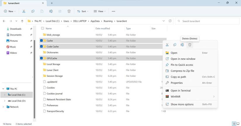 How to Fix the “Failed to Launch Lunar Client” Error on Windows