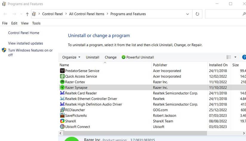 How to Fix Razer Synapse Not Detecting Razer Devices in Windows 10 & 11