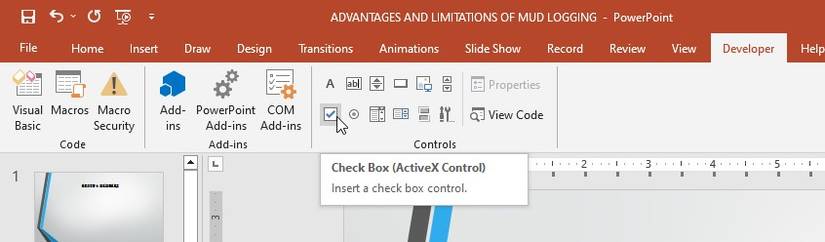 How to Insert a Checkmark and Checkbox in PowerPoint