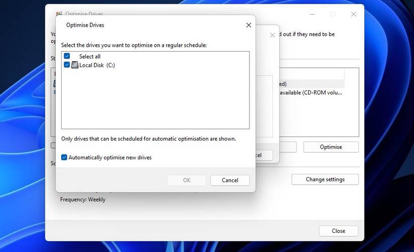 How to Defrag a Hard Disk Drive in Windows 11