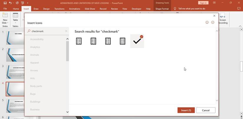 How to Insert a Checkmark and Checkbox in PowerPoint