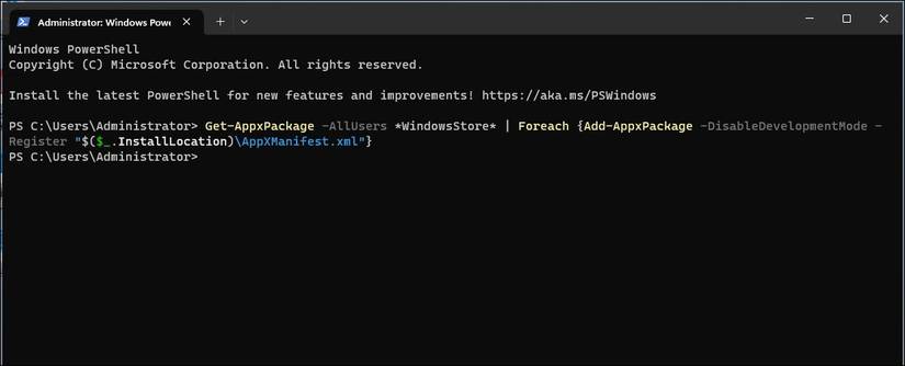 How To Re Register Microsoft Store Apps On Windows 10 And 11
