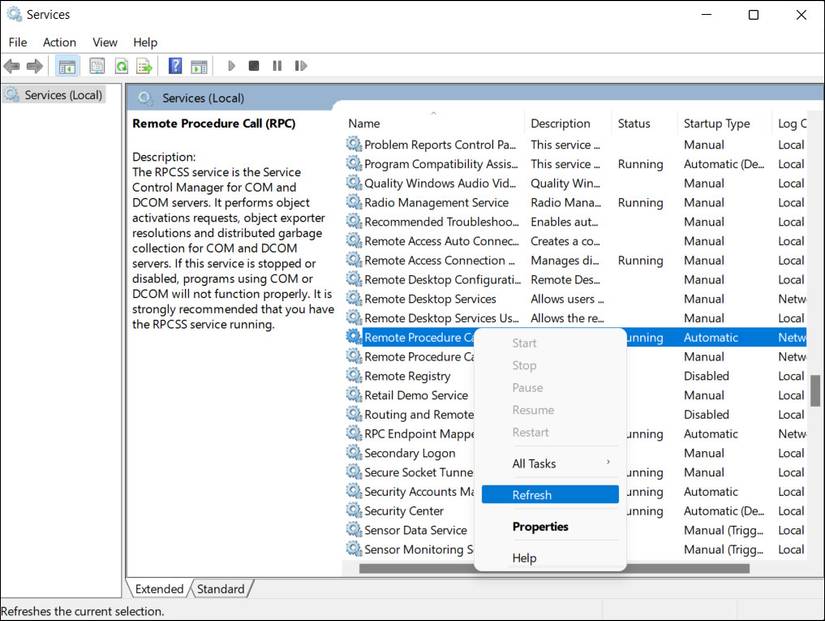5 Ways to Fix the "Remote Procedure Call Failed" Error in Windows