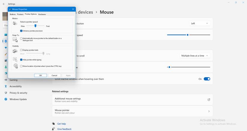 How to Tweak the Mouse Pointer Accessibility Settings on Windows 11