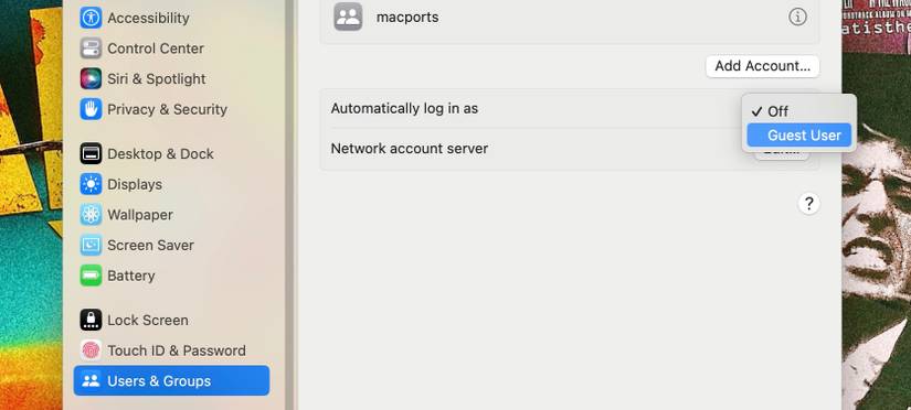 How to Set Your Mac to Automatically Log In to a User Account