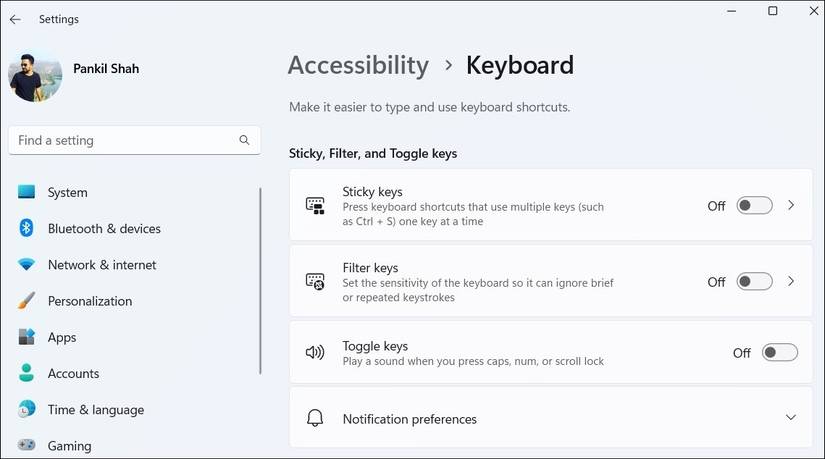 4 Ways to Turn Filter Keys On or Off on Windows