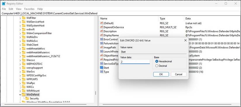How to Fix the Windows Defender "The Service Couldn’t Be Started" Error